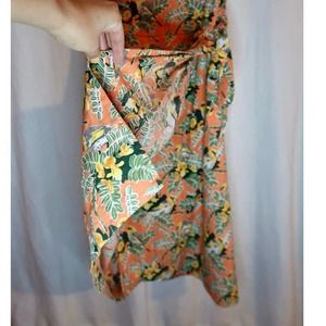 Patagonia | Dresses | Patagonia Womens Size Pataloha Tropical Dress Peach Sherbet Orange Aloha ...